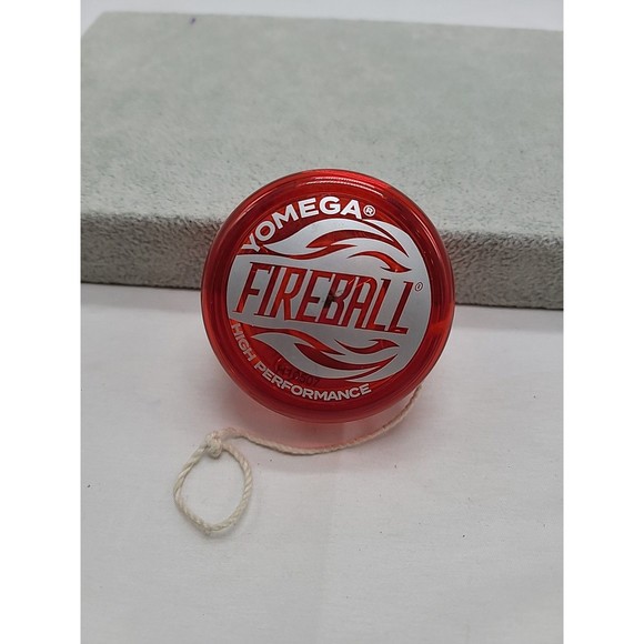 Iomega | Toys | Yomega Fireball High Performance Yoyo Red White Vintage ...